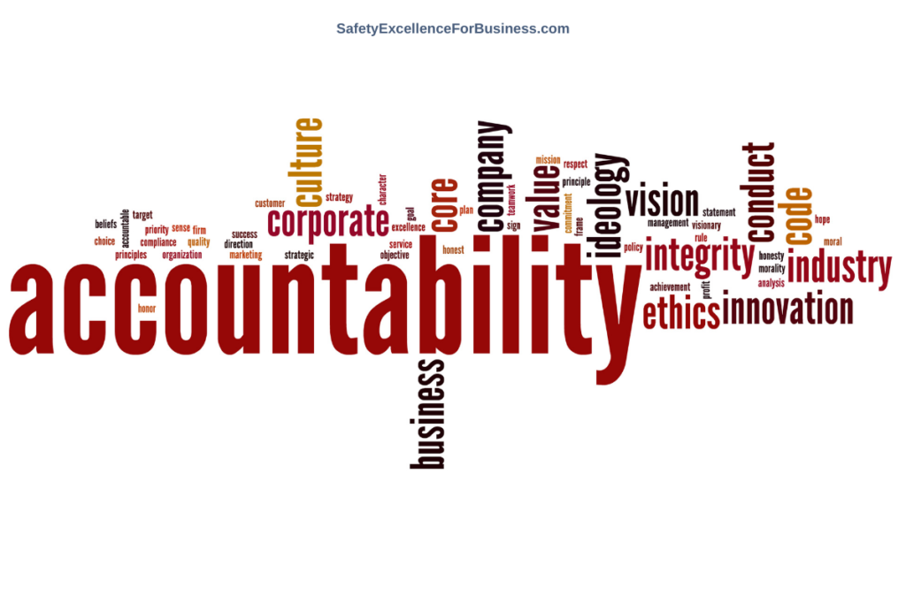 accountability in the workplace | Safety Excellence For Business
