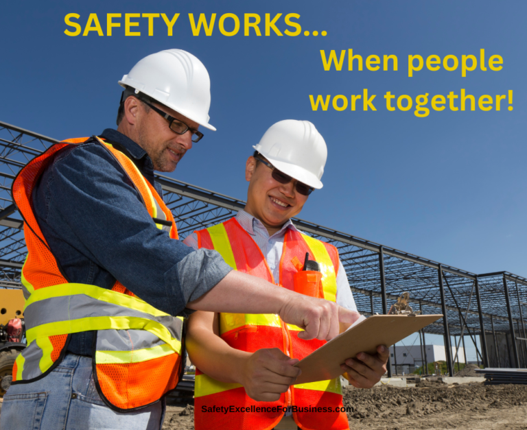 Safety Works When People Work and Learn Together